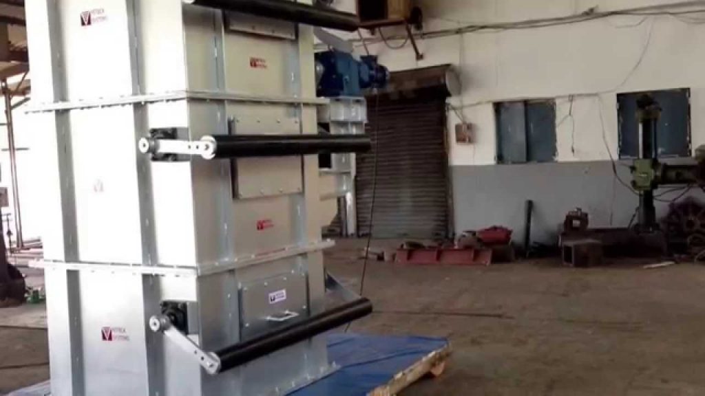 Triple flap gate valve - Miteck Systems Pvt Ltd